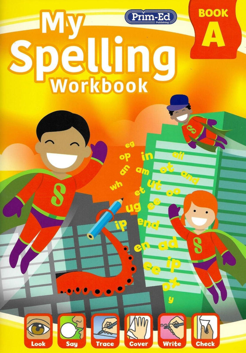 My Spelling Workbook - Book A - New Edition (2021) – Schoolbooks.ie