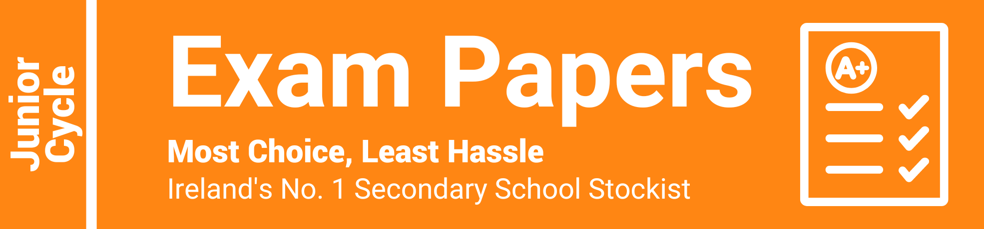 Junior Cycle - Exam Papers - Secondary School | Schoolbooks.ie