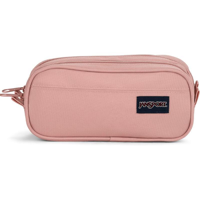 JanSport - Large Accessory Pouch / Pencil Case - Misty Rose ...