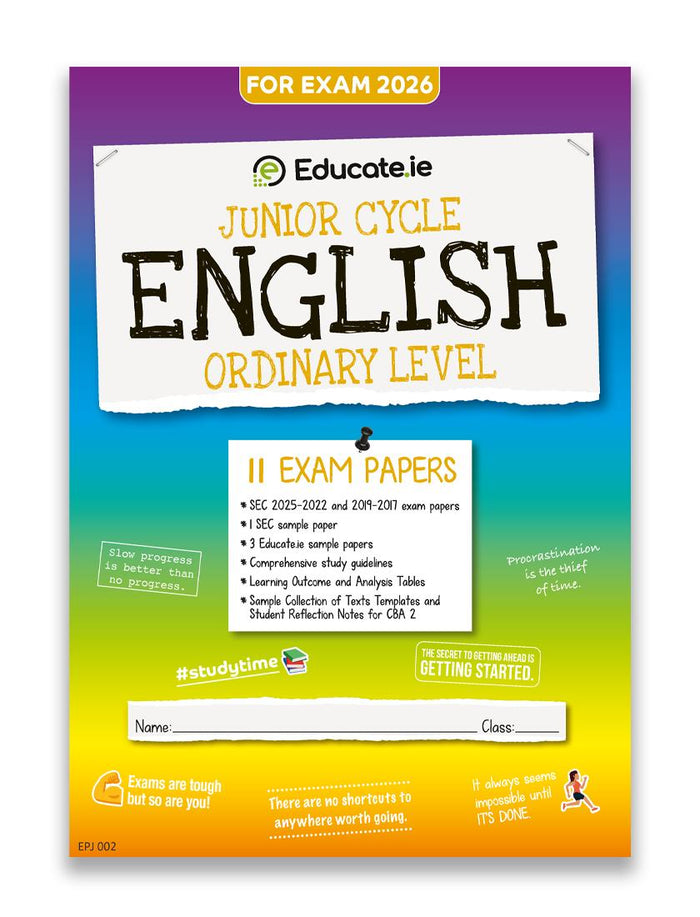 Junior Cycle - Exam Papers - Secondary School | Schoolbooks.ie