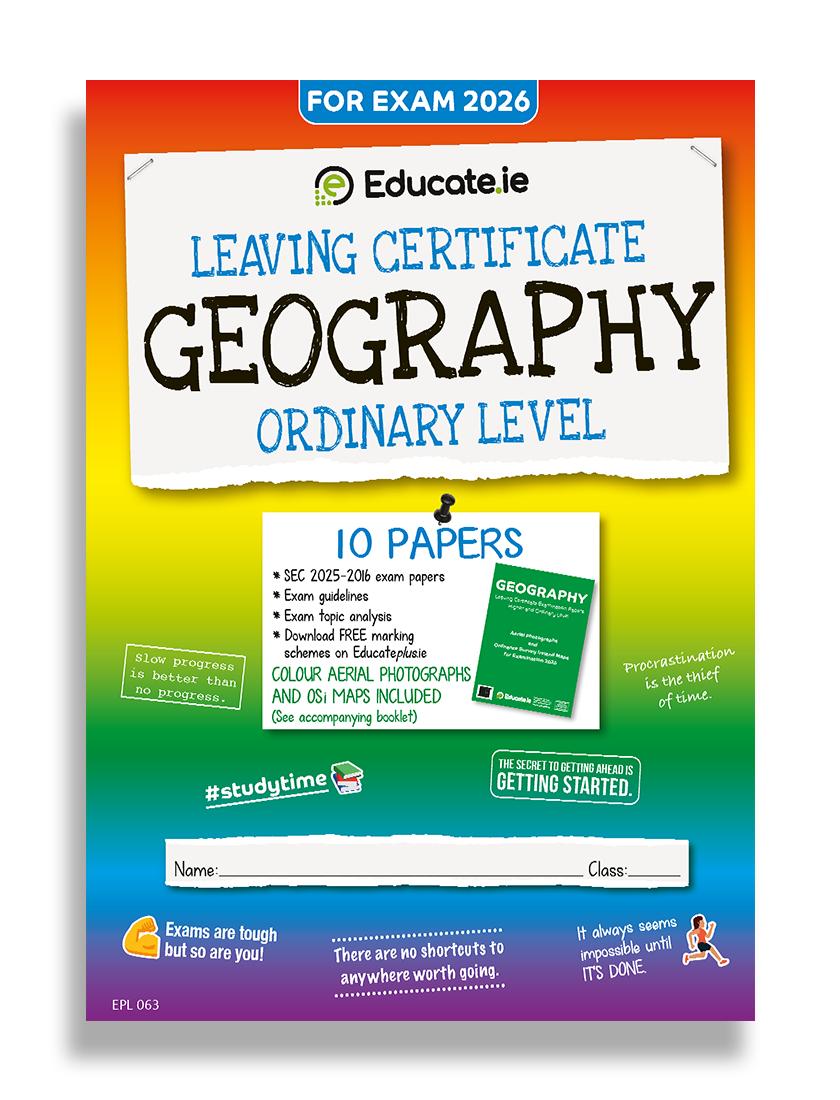 Educate.ie - Exam Papers - Leaving Cert - Geography - Ordinary Level ...