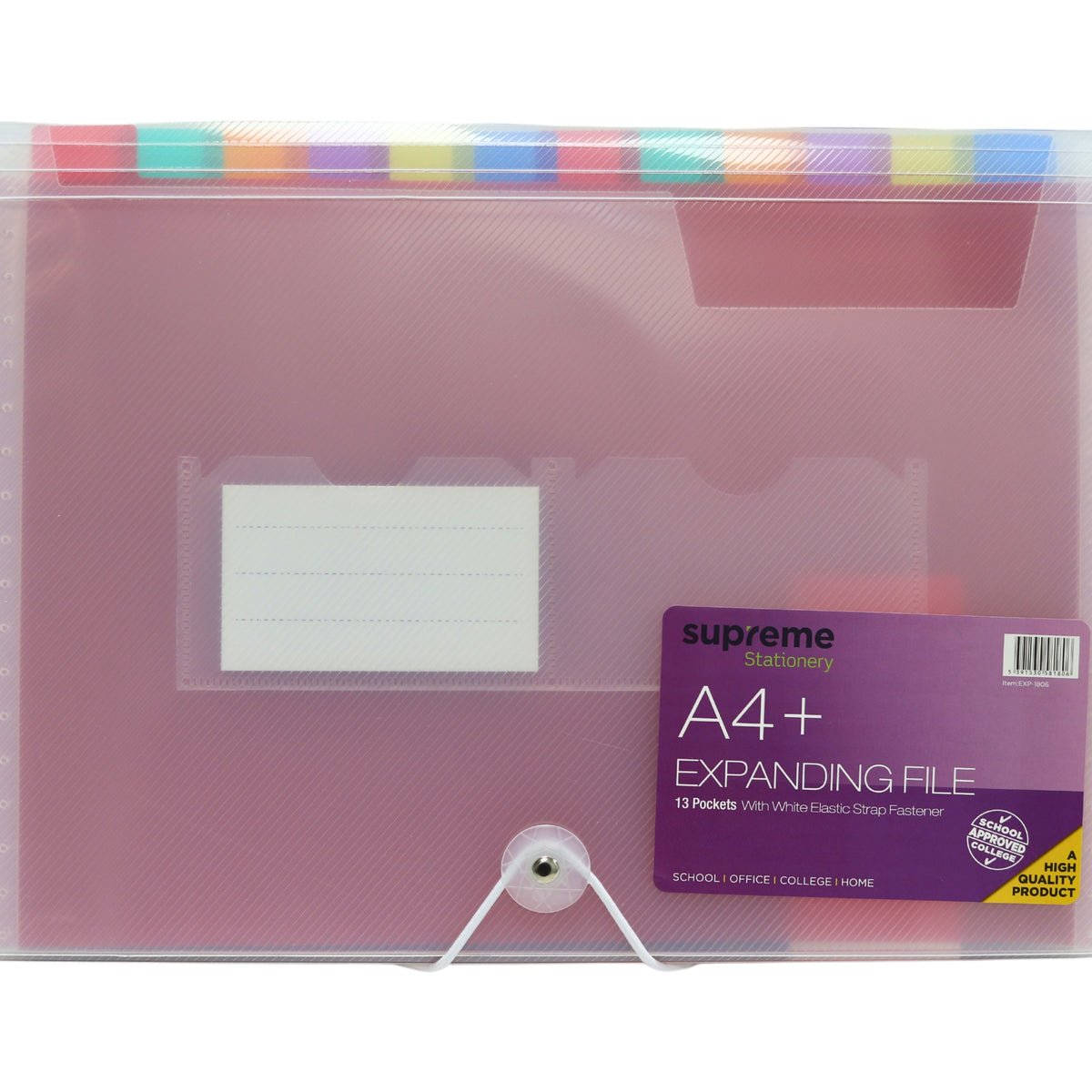 Supreme Stationery - A4 Expanding File – Schoolbooks.ie