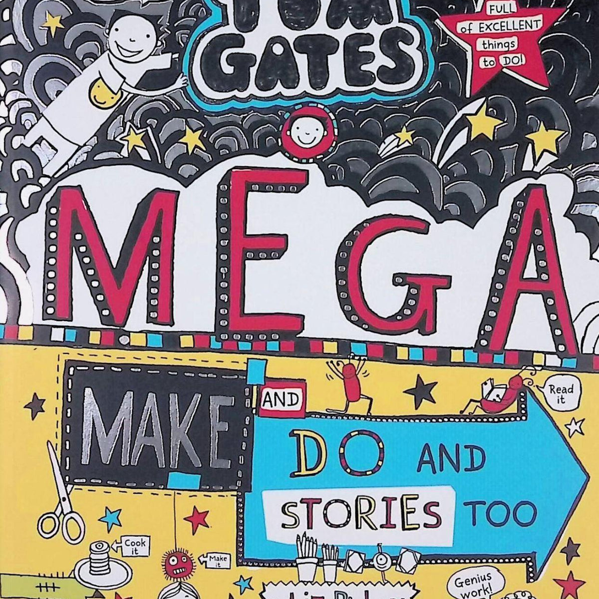Tom Gates #16 - Mega Make and Do (and Stories Too!) - Paperback ...