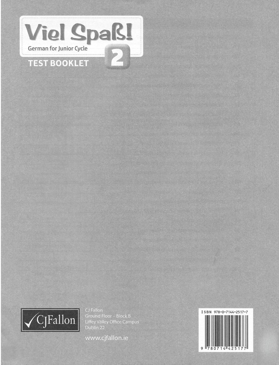 Viel Spaß! 2 - New Edition - Textbook and Test Booklet Set – Schoolbooks.ie