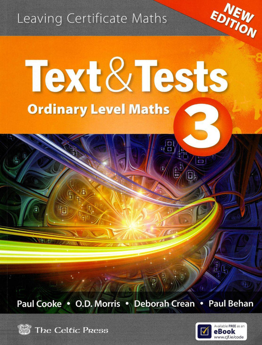 Text & Tests 3 - Ordinary Level - New Edition (2020) – Schoolbooks.ie
