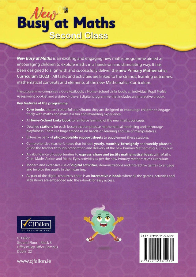 Busy at Maths 2 - Second Class - 2nd / New Edition (2024) – Schoolbooks.ie