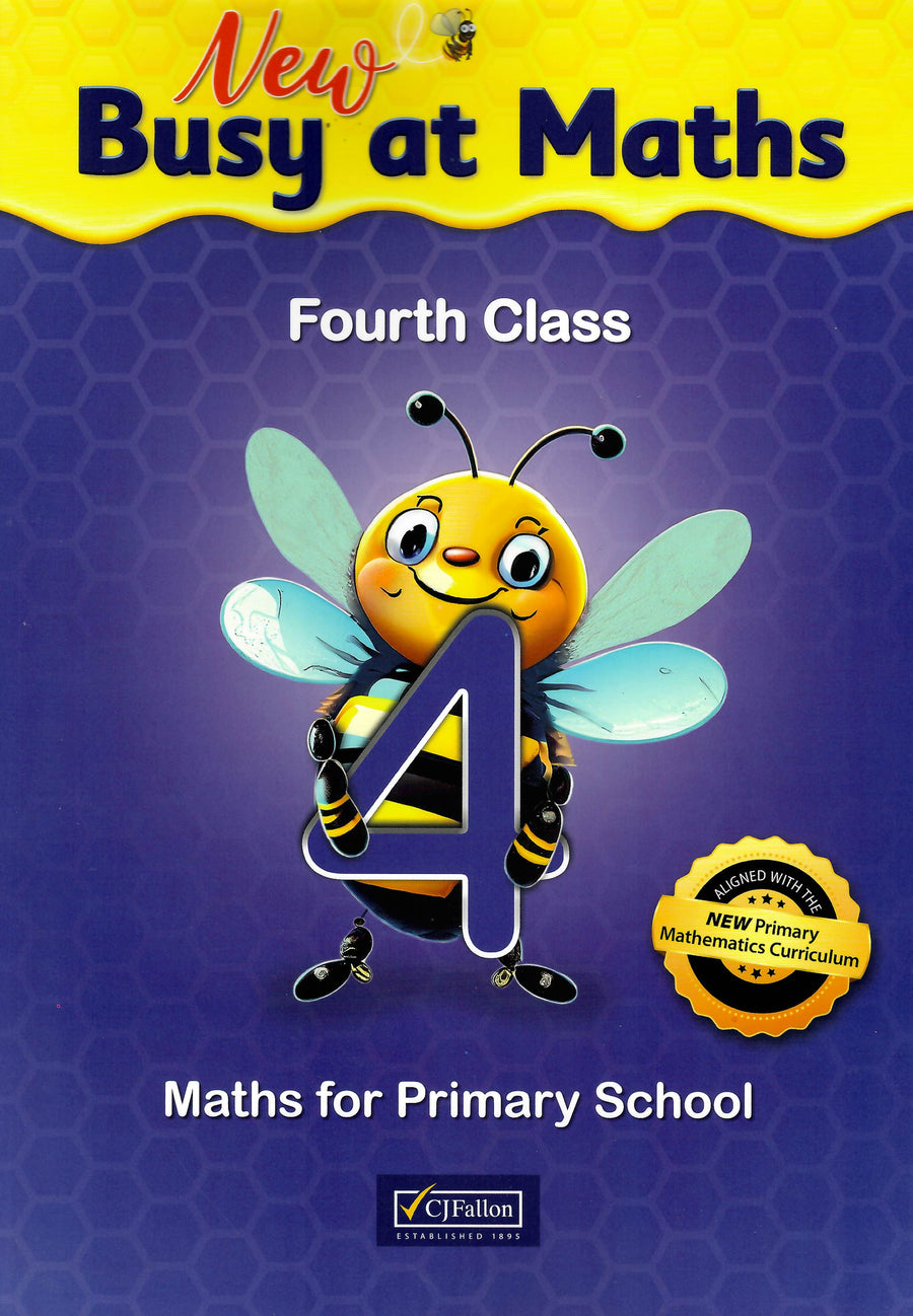 Busy at Maths 4 - Fourth Class - New Edition (2025) – Schoolbooks.ie