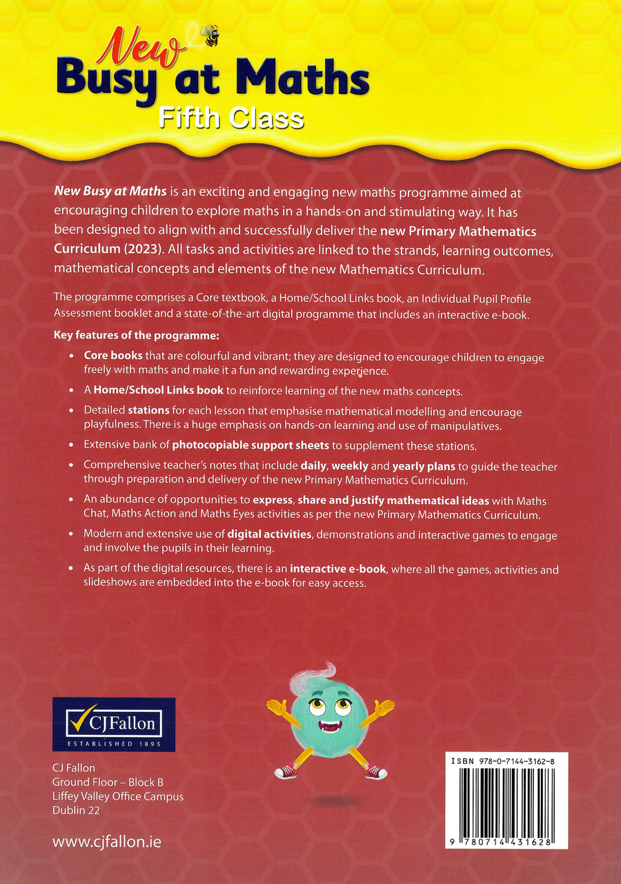Busy at Maths 5 - Fifth Class - 2nd / New Edition (2025) – Schoolbooks.ie