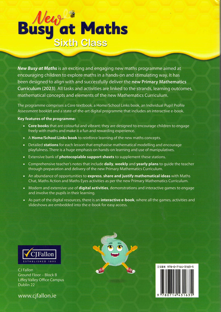 Busy at Maths 6 - Sixth Class - New Edition (2025) – Schoolbooks.ie