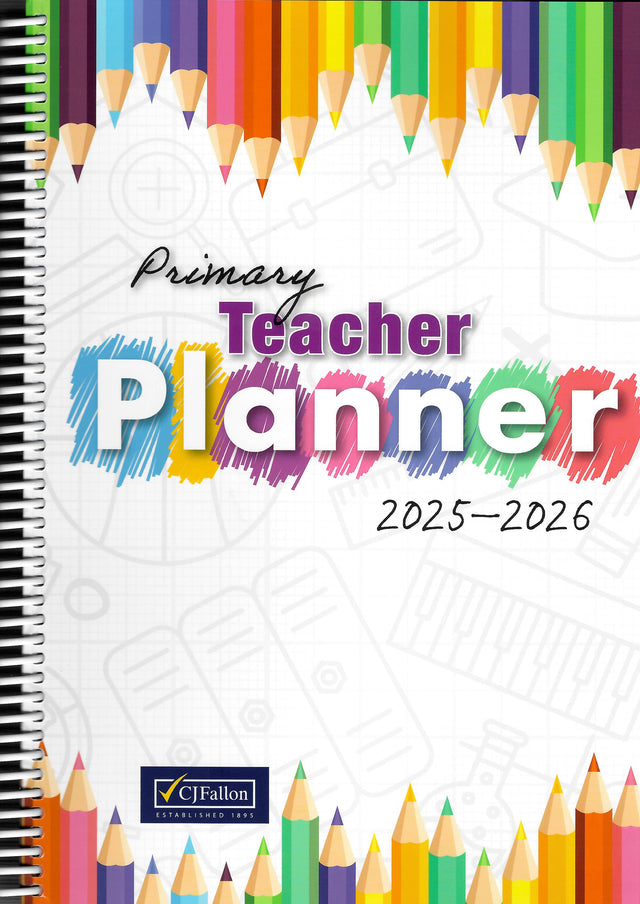 CJ Fallon - Primary Teacher Planner 2025-2026 – Schoolbooks.ie