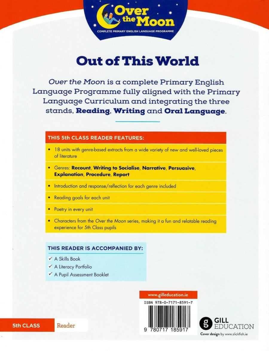 Over The Moon - Out of this World - 5th Class Reader – Schoolbooks.ie