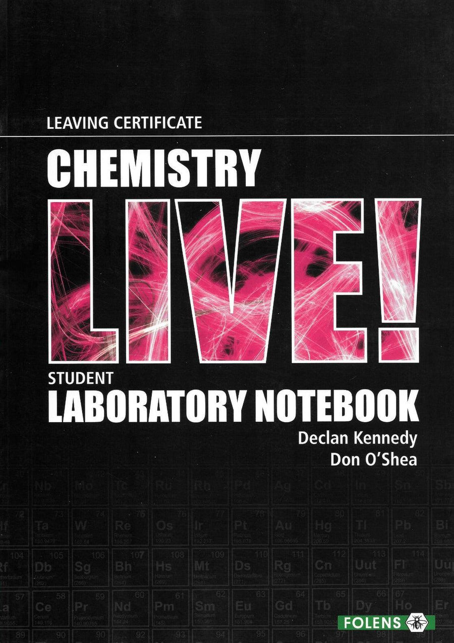 Leaving Cert - Chemistry - Secondary School | Schoolbooks.ie