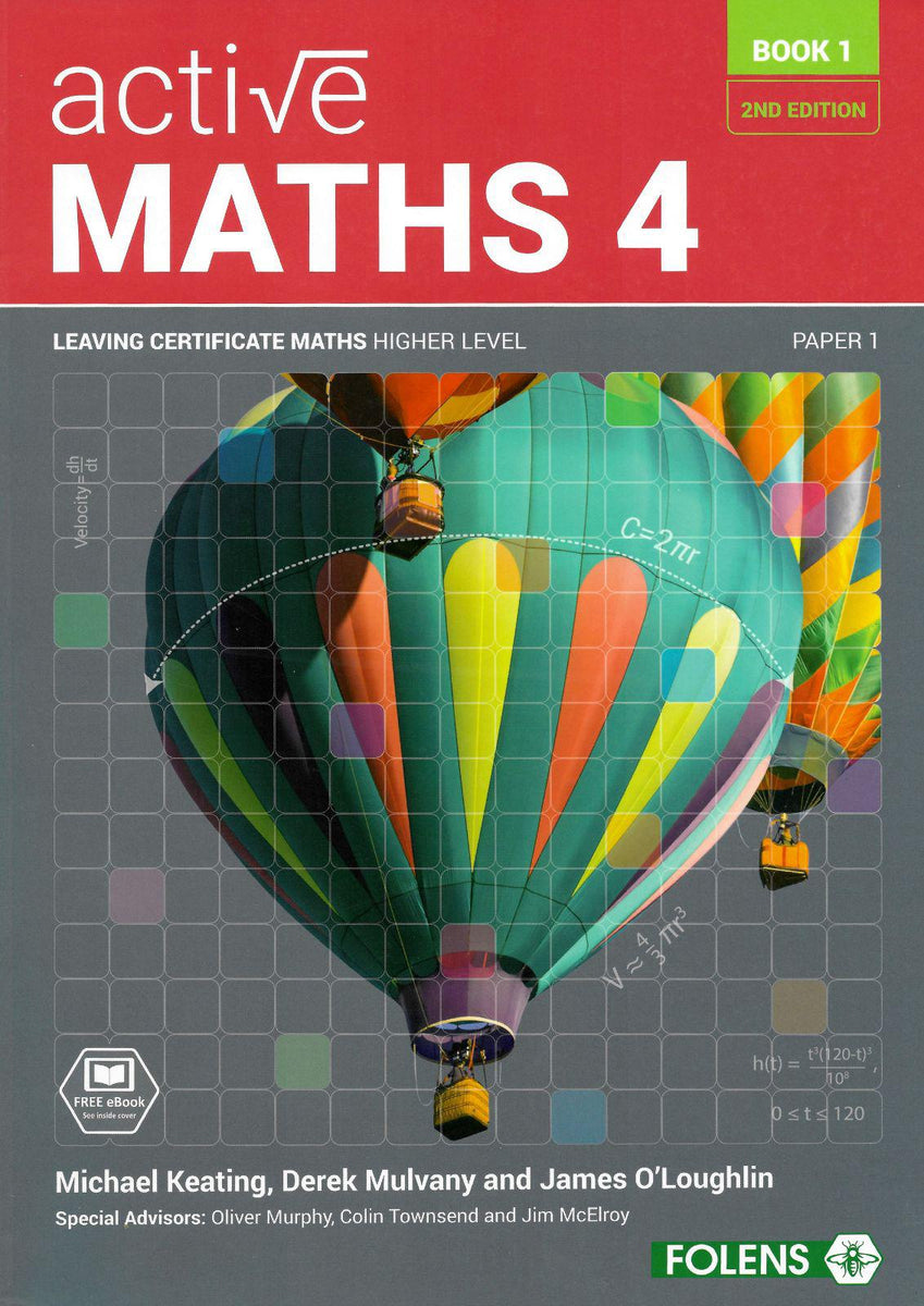 Active Maths 4 - Book 1 - 2nd Edition 2016 – Schoolbooks.ie