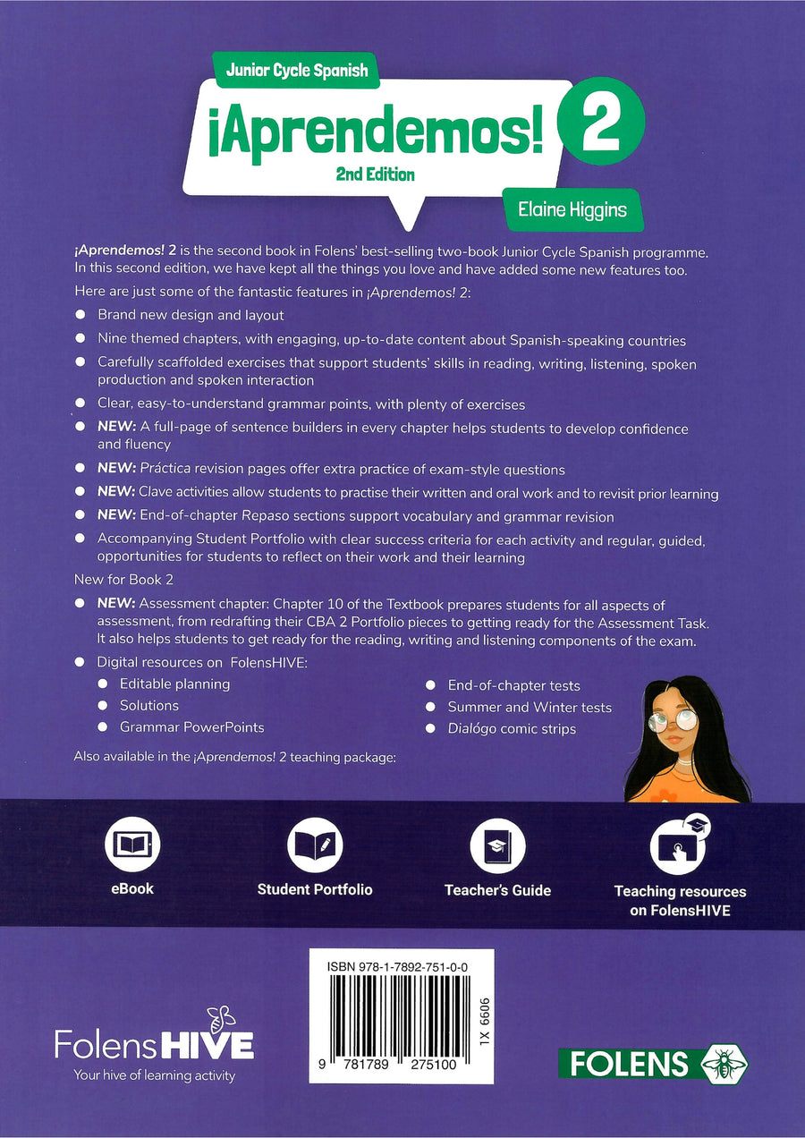 ¡Aprendemos! Book 2 - Textbook & Workbook Set - 2nd / New Edition (2024) – Schoolbooks.ie