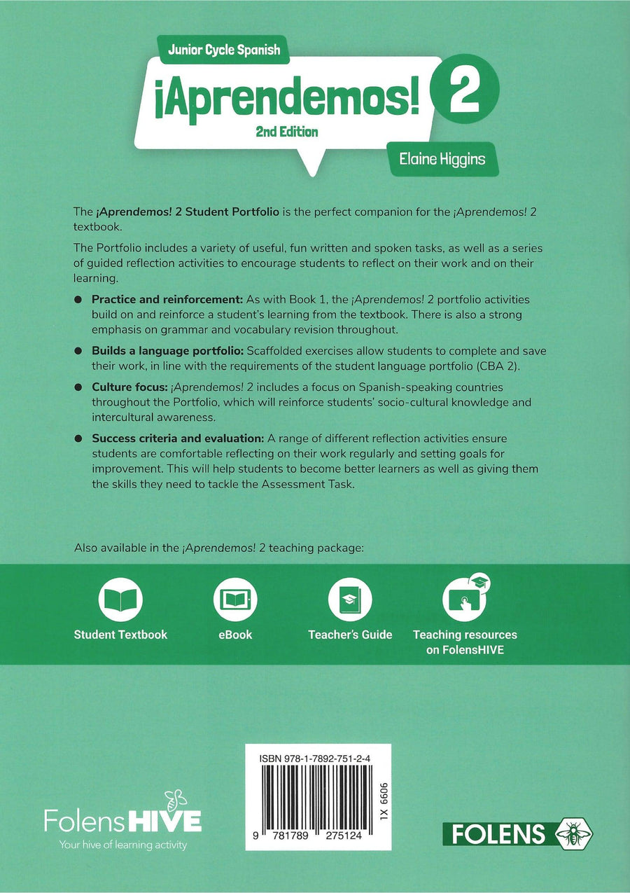 ¡Aprendemos! Book 2 - Textbook & Workbook Set - 2nd / New Edition (2024) – Schoolbooks.ie