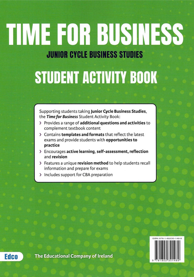 Time For Business - Textbook & Workbook Set - 3rd / New Edition (2024 ...