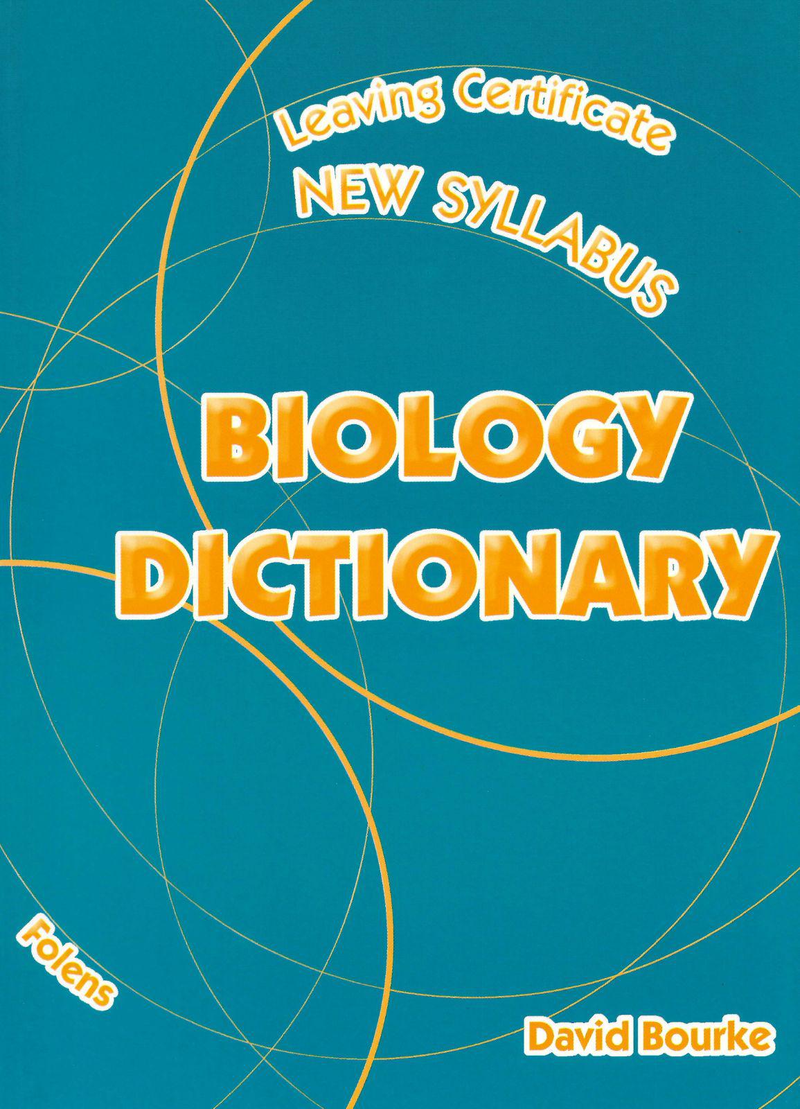 Biology Dictionary Schoolbooksie