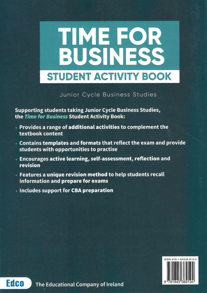 Junior Cycle - Business Studies - Secondary School | Schoolbooks.ie