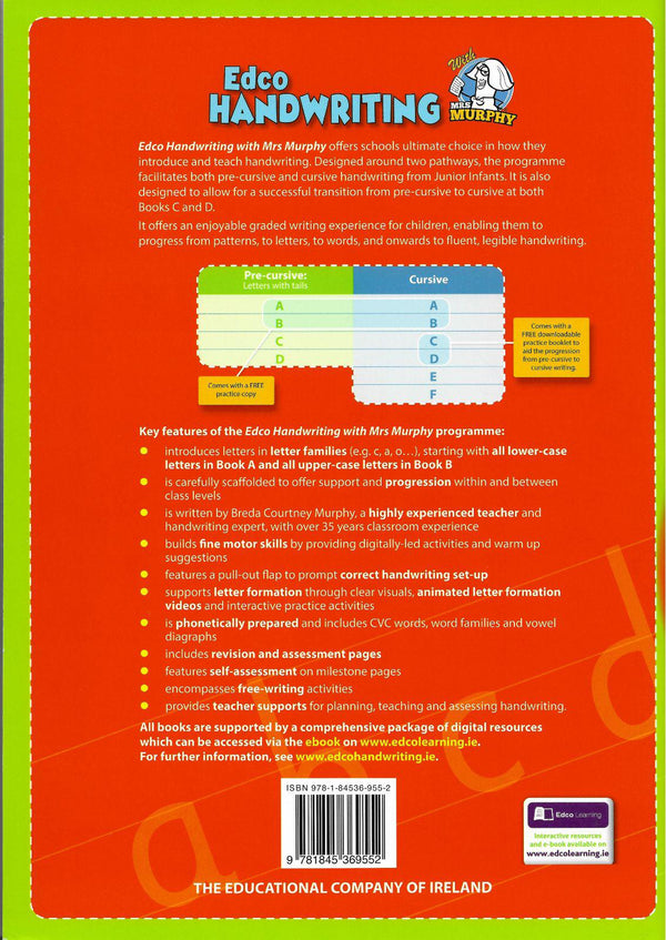 Junior Infants - Handwriting - Primary School | Schoolbooks.ie