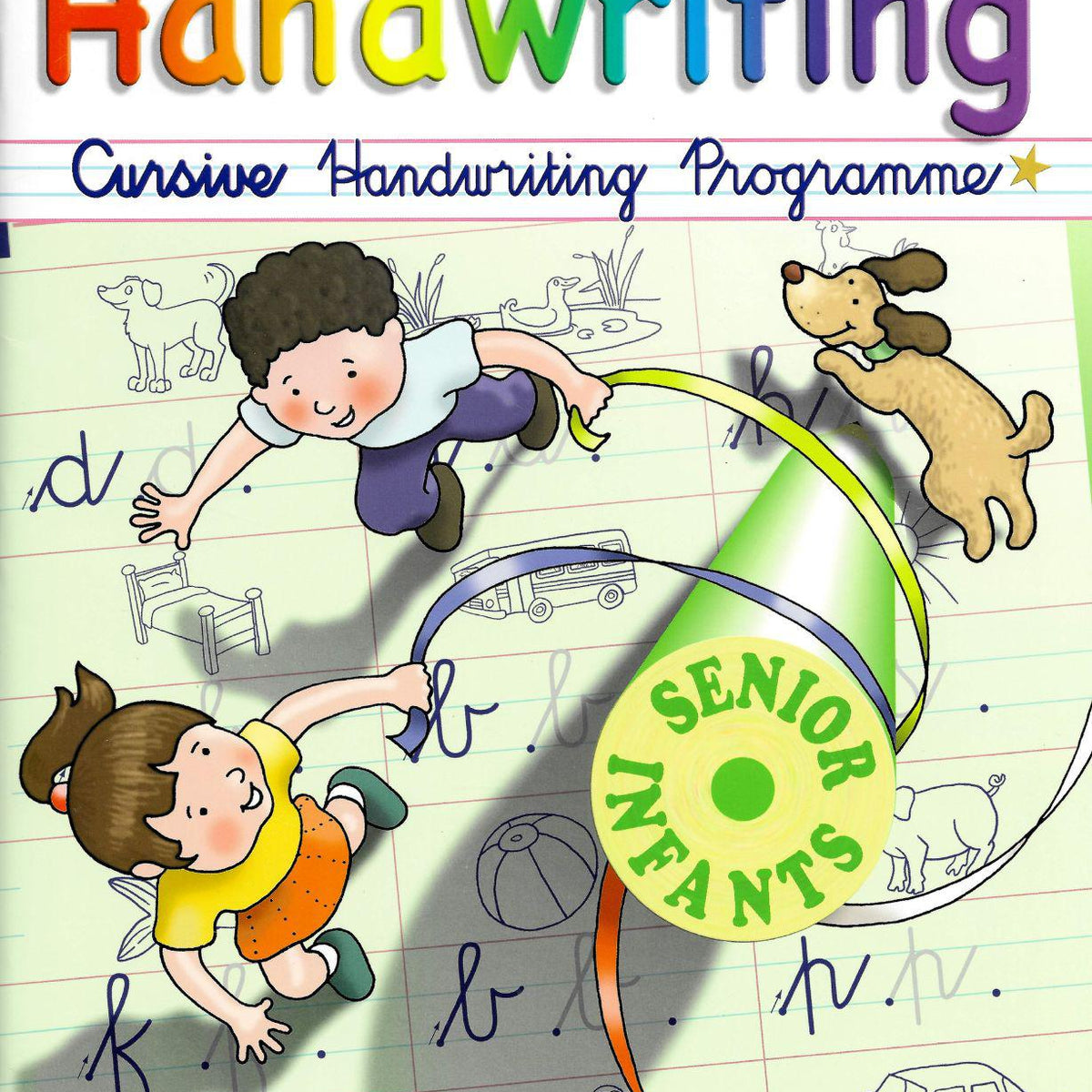 Just Handwriting - Senior Infants - Cursive + Practice Copy ...