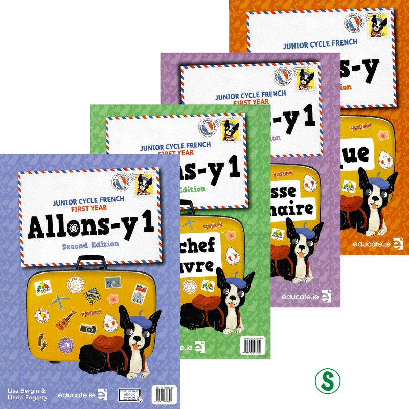 Allons-y 1 - Set - 2nd / Old Edition (2021) – Schoolbooks.ie