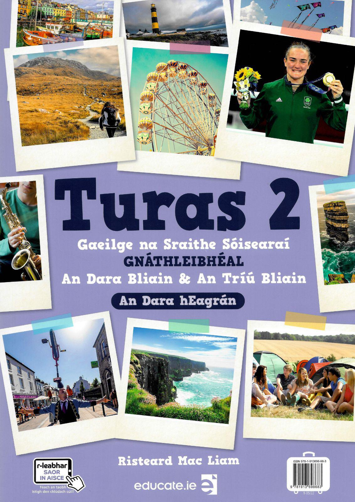 Turas 2 - Junior Cycle Irish - Textbook, Portfolio and Activity Book