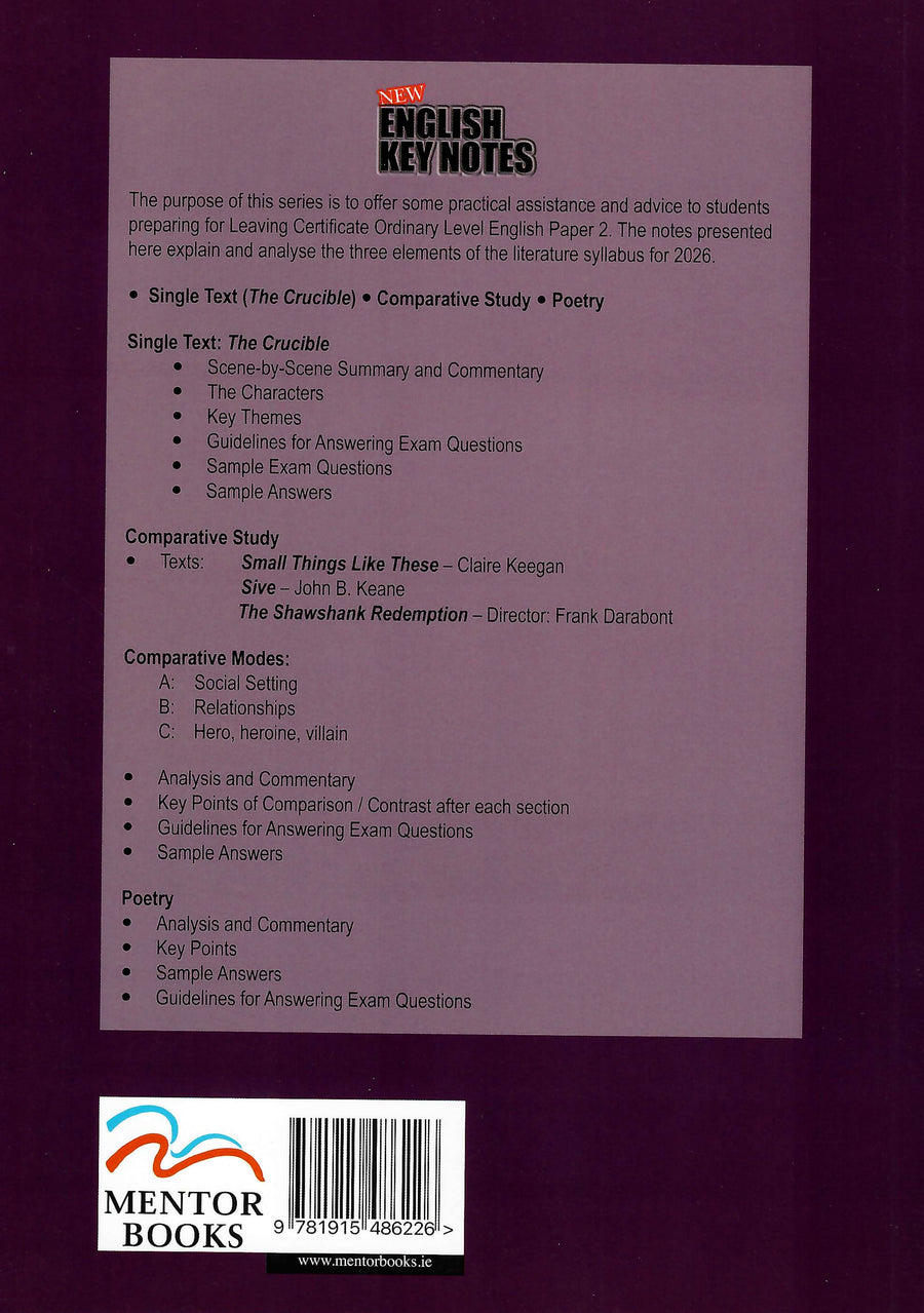 English Key Notes – Schoolbooks.ie