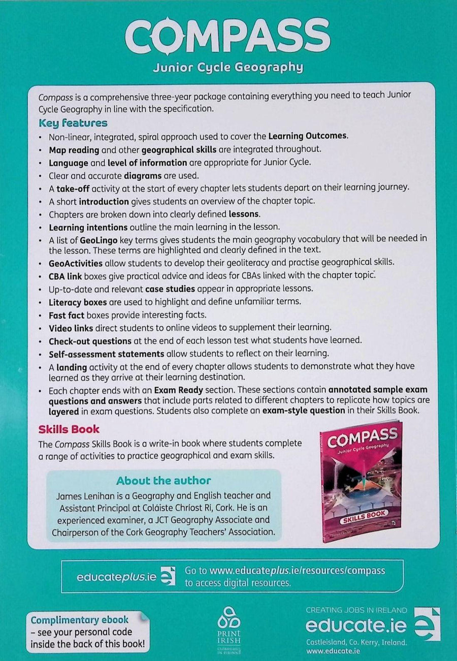 Compass - Textbook and Skills Book - Set – Schoolbooks.ie