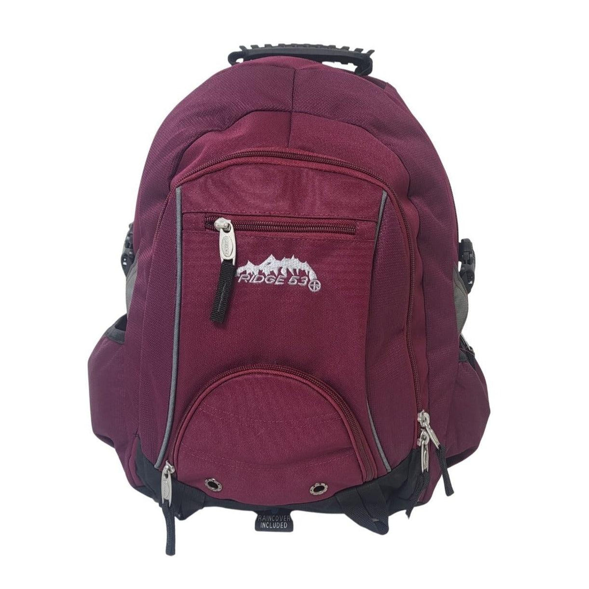 Ridge 53 - Bolton Backpack - Maroon – Schoolbooks.ie