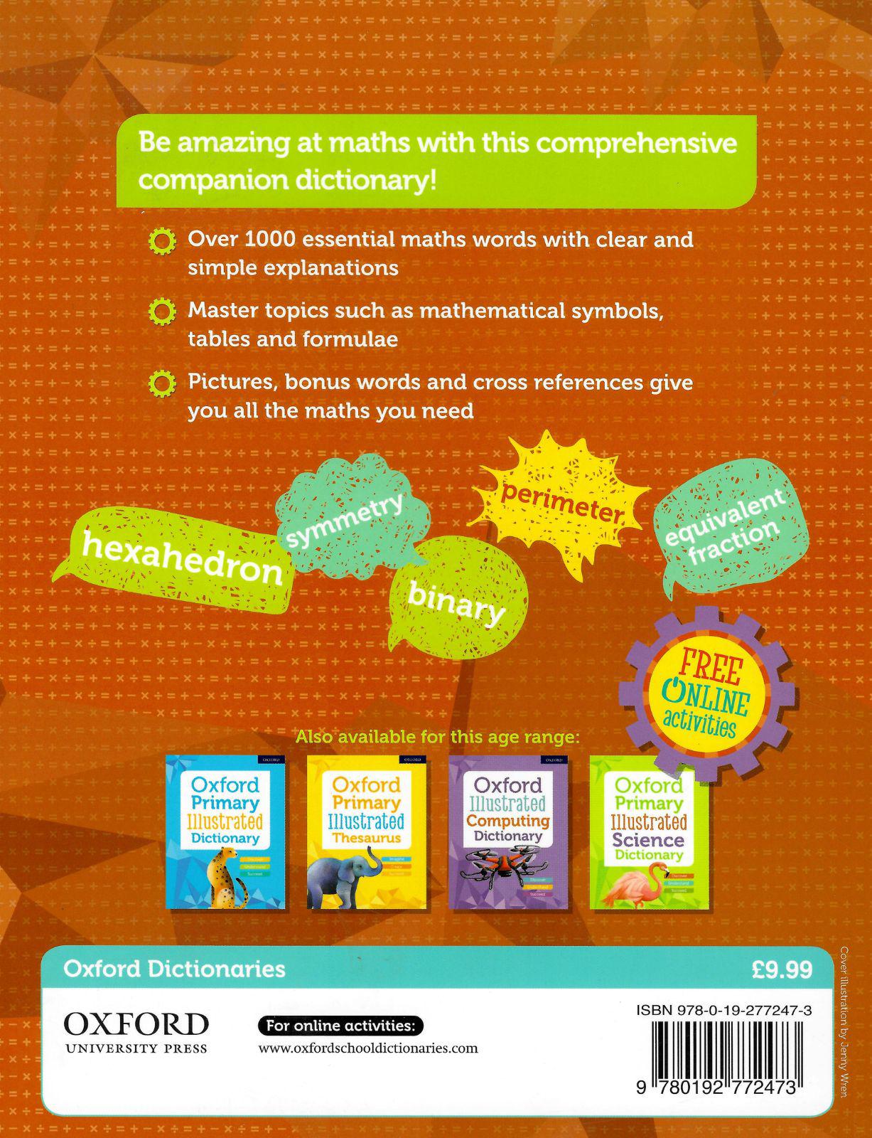 Oxford Primary Illustrated Maths Dictionary - New Edition