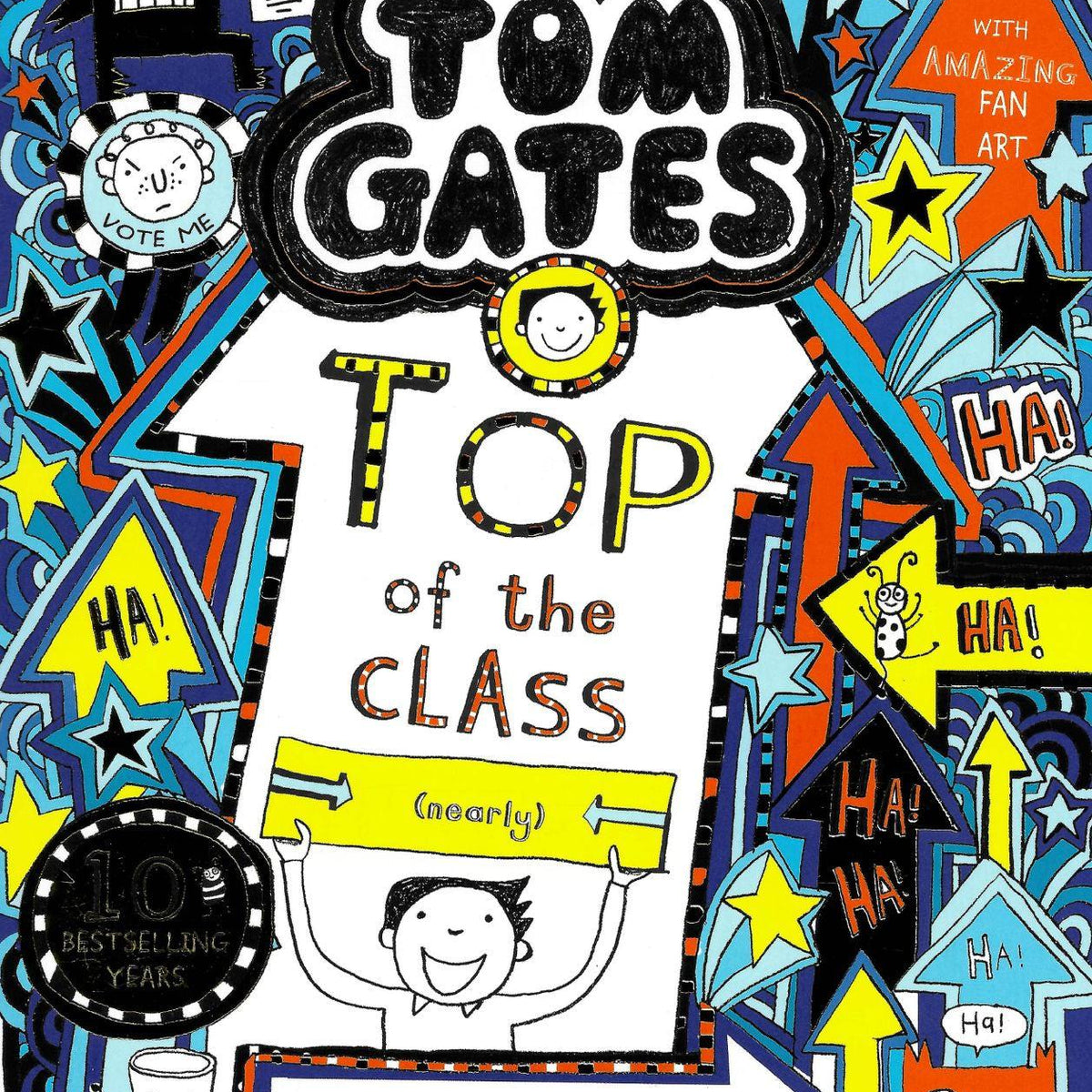 Tom Gates #9 - Top of the Class (Nearly) - Paperback - New Edition ...