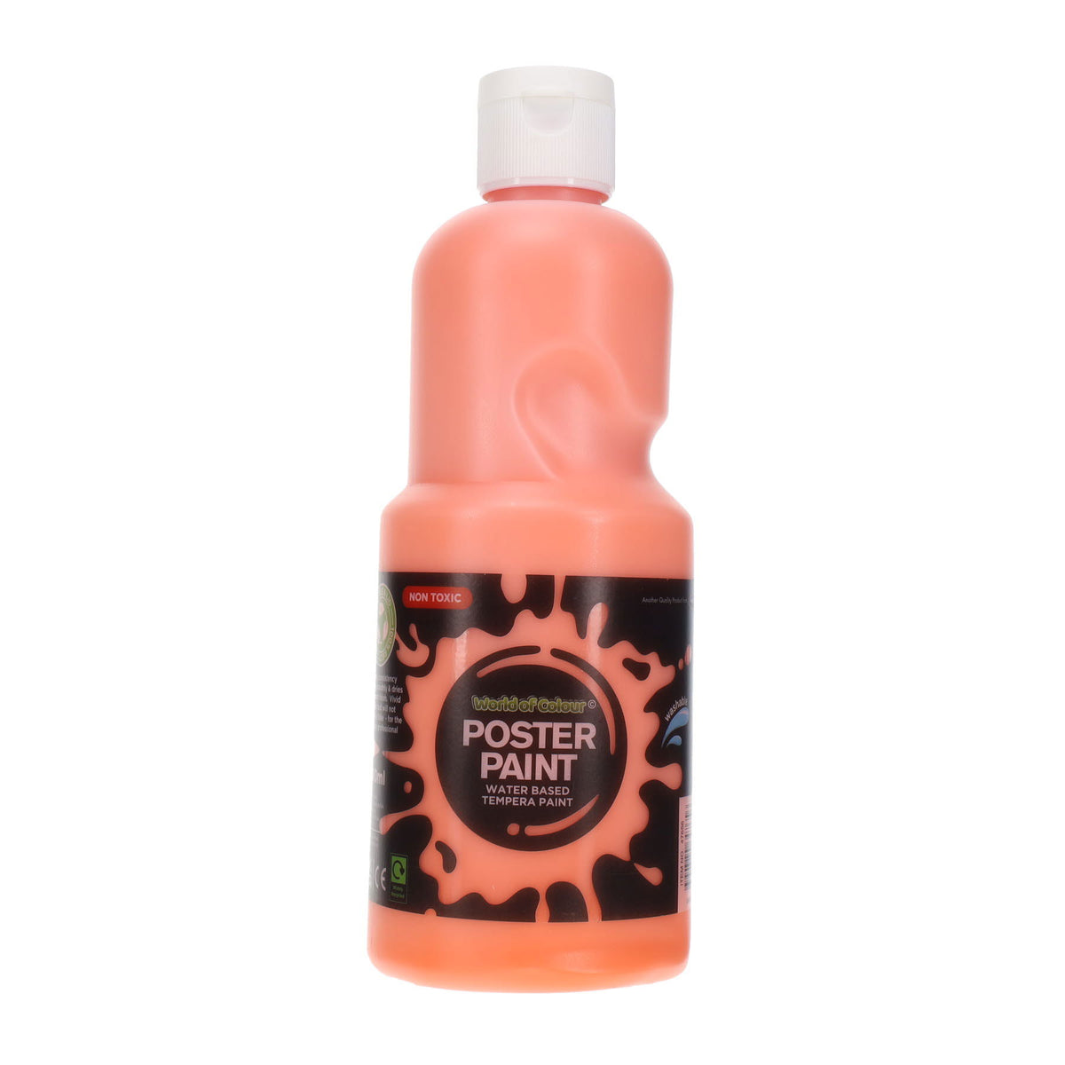World of Colour - Poster Paint - 500ml - Orange – Schoolbooks.ie