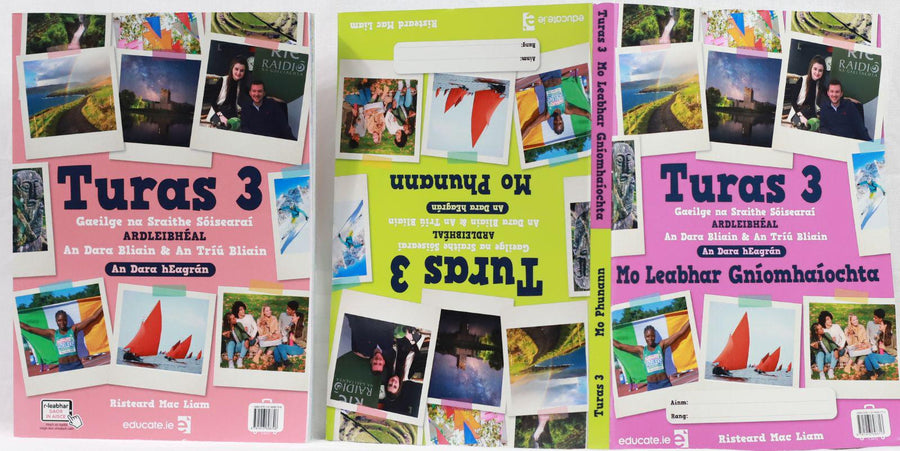 Turas 3 - Junior Cycle Irish - Textbook, Portfolio and Activity Book ...