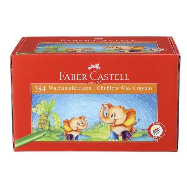 Faber-Castell - Chublets Crayons - Class Pack of 384 (12 Assorted Colo ...