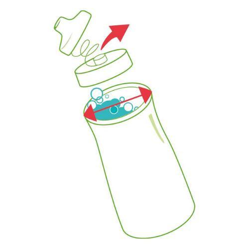 Picnik Origins 430ml Bottle - Blue/green – Schoolbooks.ie