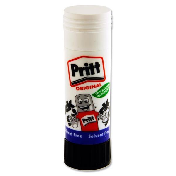 Pritt Glue Stick - 43g - Carded Pack of 2