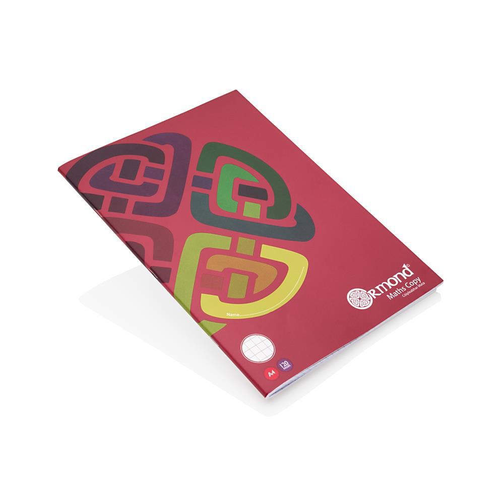 Ormond A4 120pg Maths Copy Book – Schoolbooks.ie