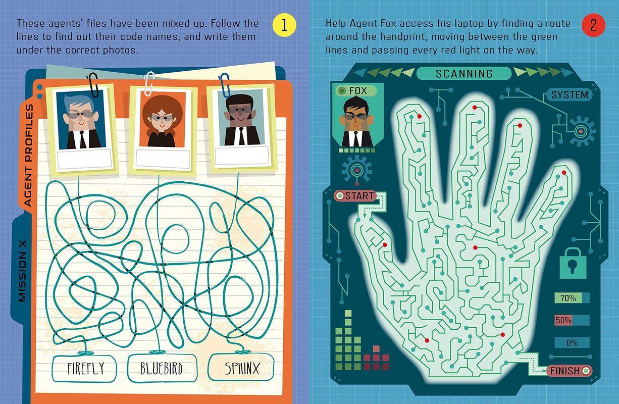 Spy Maze Puzzles